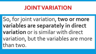 Joint and Combined Variation.pptx