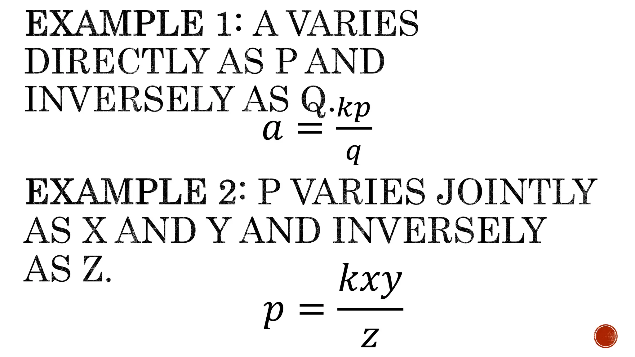 Joint and Combined variation grade 9.pptx