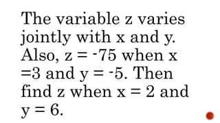 Joint and Combined variation grade 9.pptx