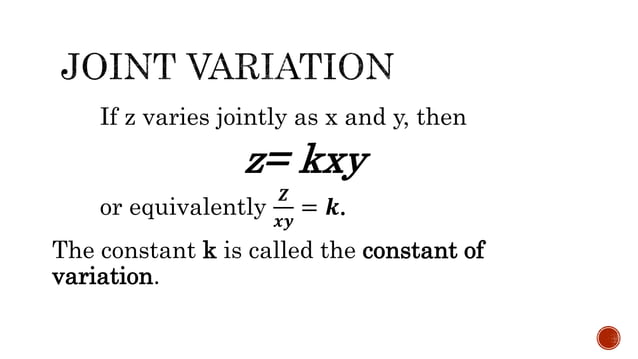 Joint and Combined variation grade 9.pptx