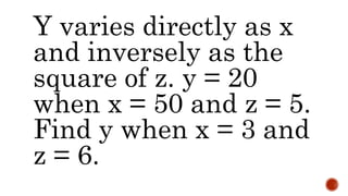 Joint and Combined variation grade 9.pptx