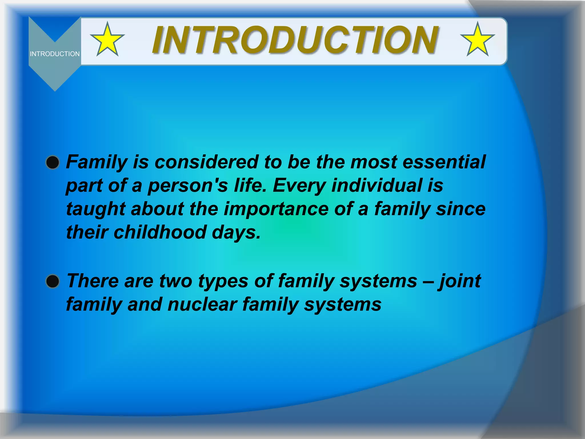 Joint and nuclear family | PPTX