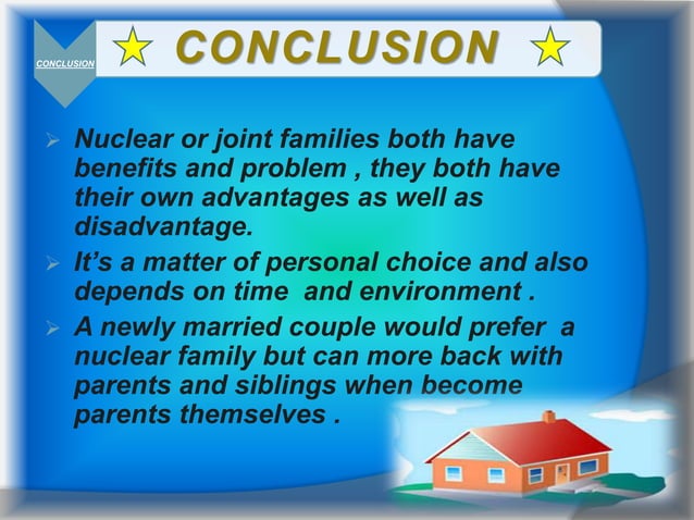 Joint and nuclear family | PPTX