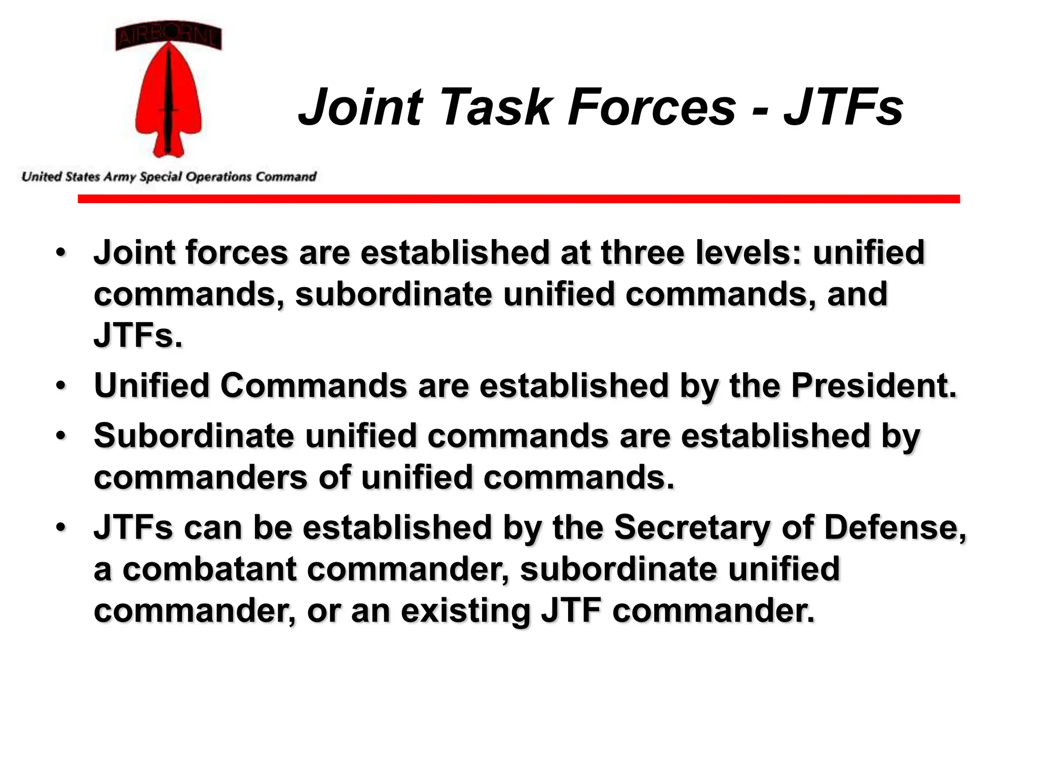 Joint and SOF Doctrine.ppt