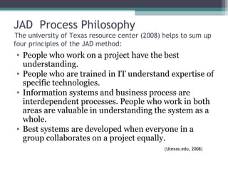 Joint application development(jad) 97version | PPT