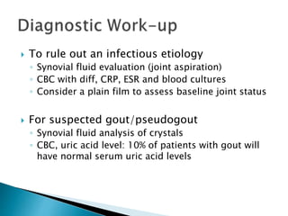 Joint Aspiration and Injection Techniques Powerpoint | PPTX