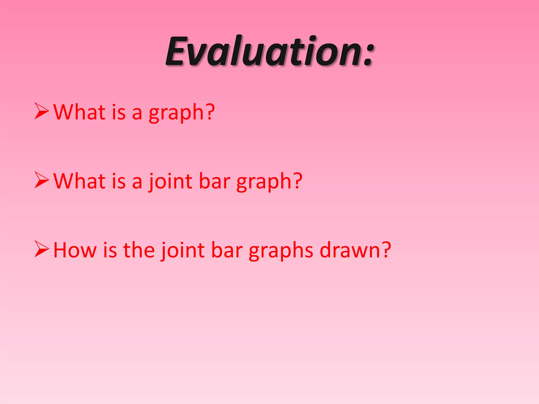 Joint bar graphs interpret&concept | PPTX