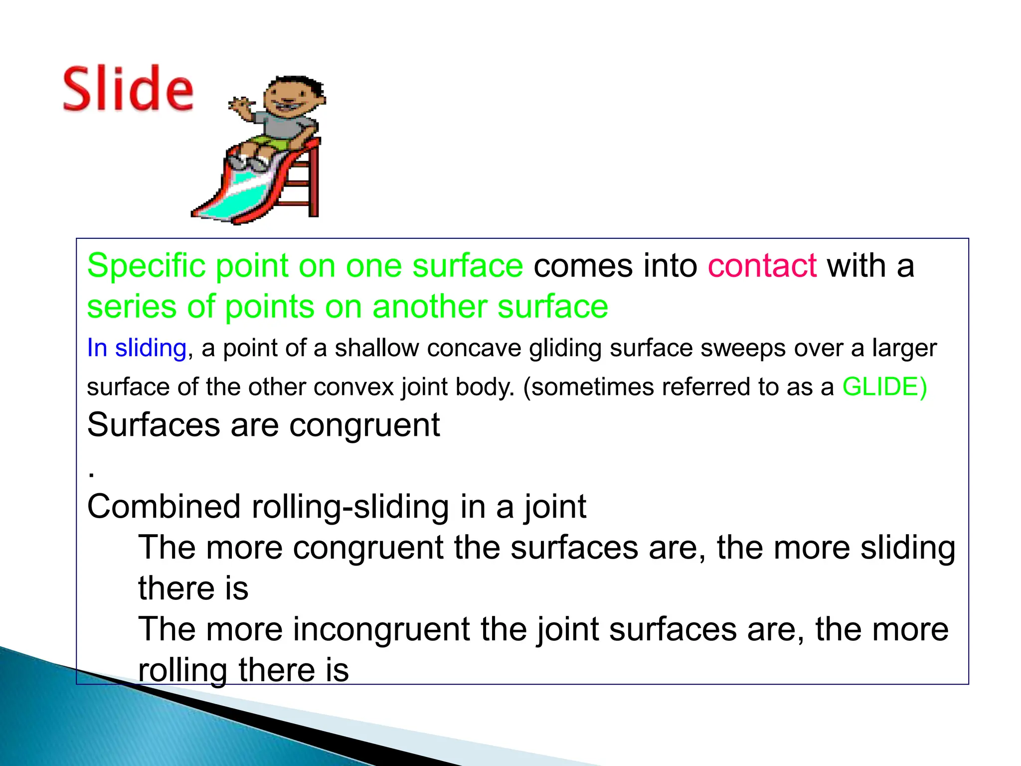 Mechanism of joint biomechanics for B.P.Th. students | PPT