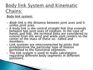 Mechanism of joint biomechanics for B.P.Th. students | PPT