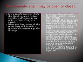 Mechanism of joint biomechanics for B.P.Th. students | PPT
