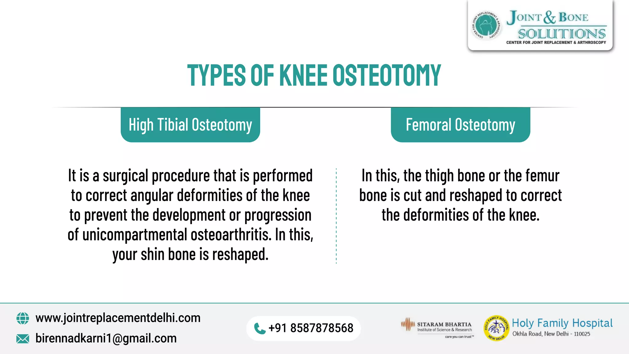 Knee Osteotomy- All You Need To Know | PPT
