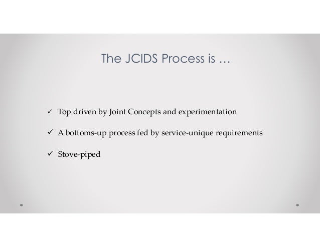 Joint Capabilities Integration and Development System