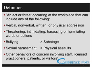 How to Prevent Workplace Violence? Follow Joint Commission and CMS New ...