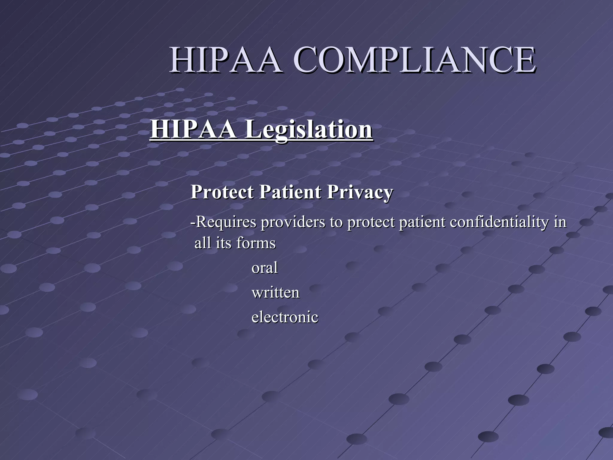 Joint Commission Inservice Hipaa | PPT