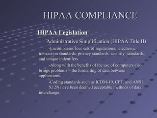 Joint Commission Inservice Hipaa | PPT