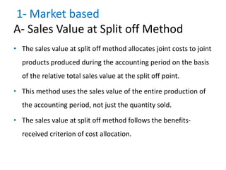 joint cost.pptx COST ACCOUNTING Sixteenth Edition Cost Allocation ...