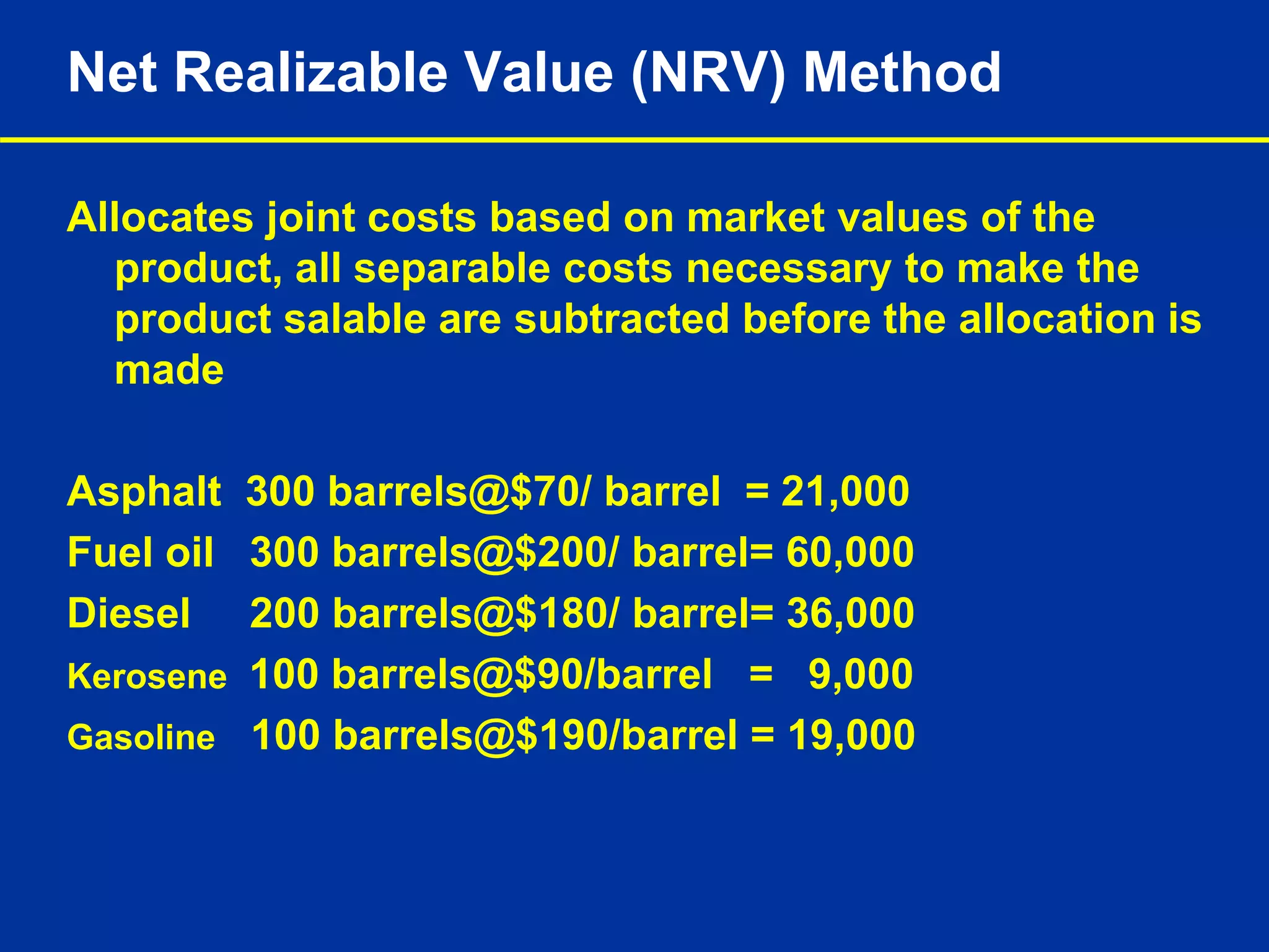 Joint cost ppt | PPTX