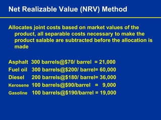 Joint cost ppt | PPTX
