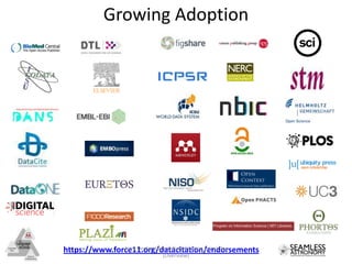 Joint data citation principles slide set v2 | PPTX