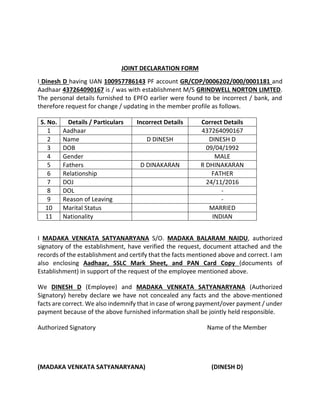 Joint Declaration_Revised tt-Dinesh.docx