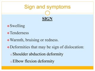 Joint dislocation | PPTX