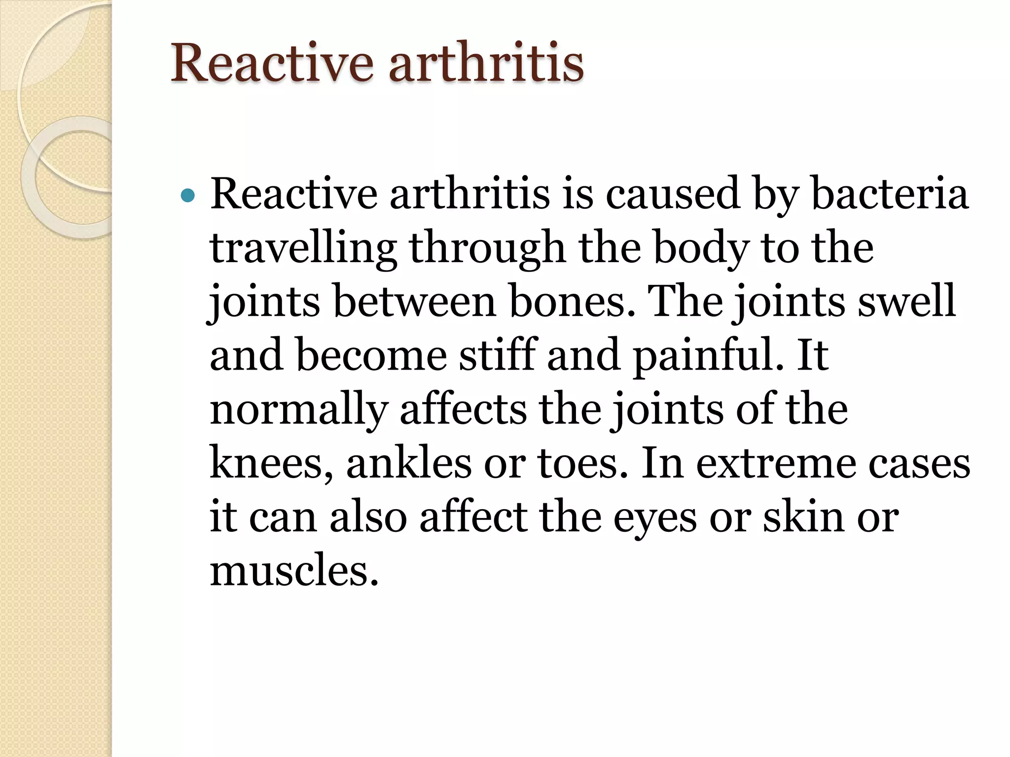 Joint Disorders | PPTX