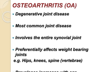 Joint disorders | PPTX