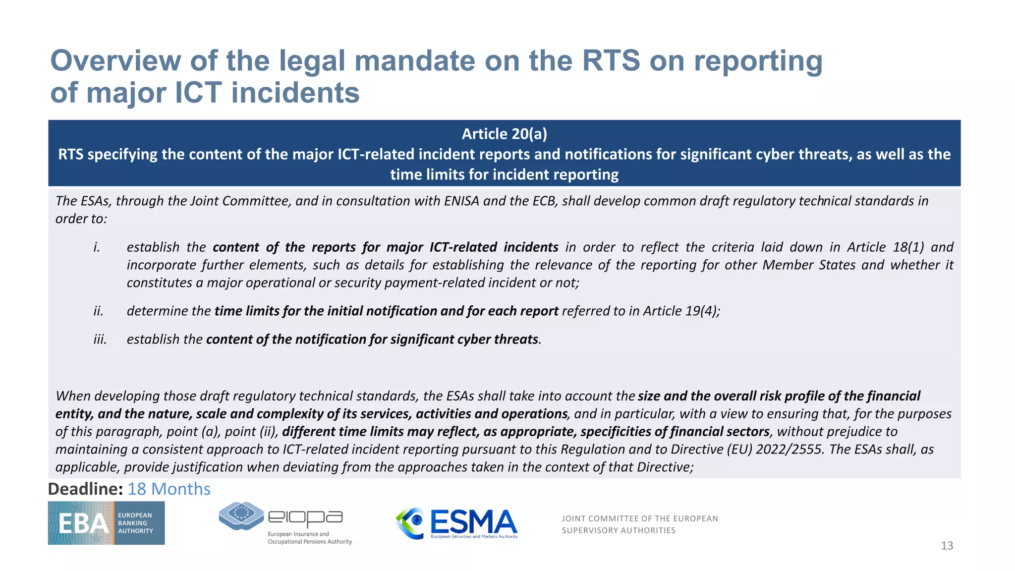 ICT Risk Management and ICT third party risk Objectives | PPT