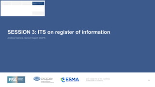 ICT Risk Management and ICT third party risk Objectives | PPT