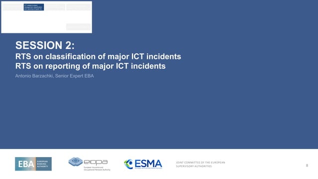 ICT Risk Management and ICT third party risk Objectives | PPT