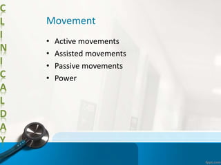 Joint examination | PPTX