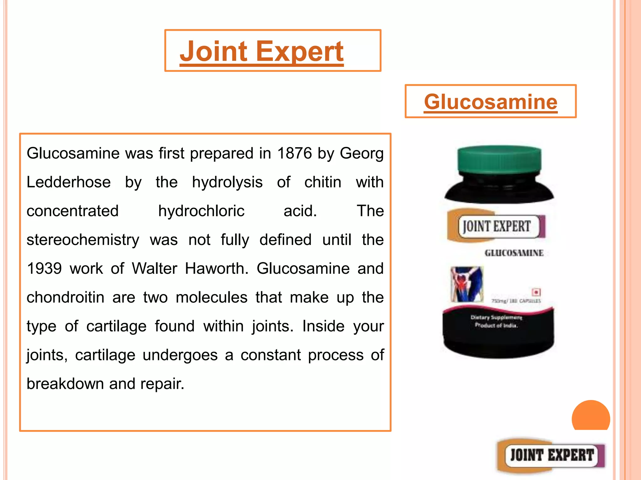 Joint Expert Glucosamine | PPTX