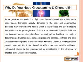 Joint Expert Glucosamine With Chondroitin | PPTX