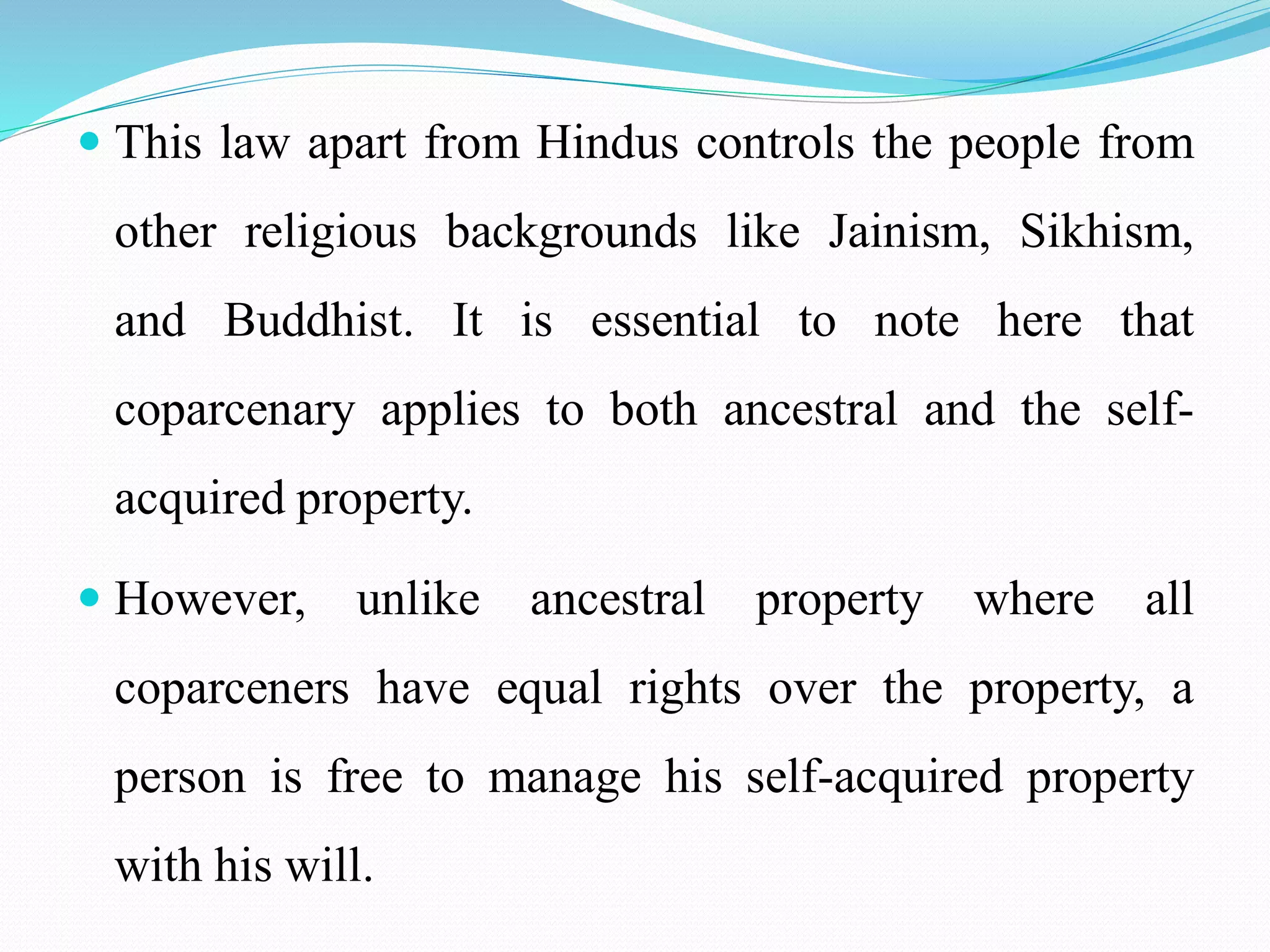 Joint Family and Coparcenary | PDF