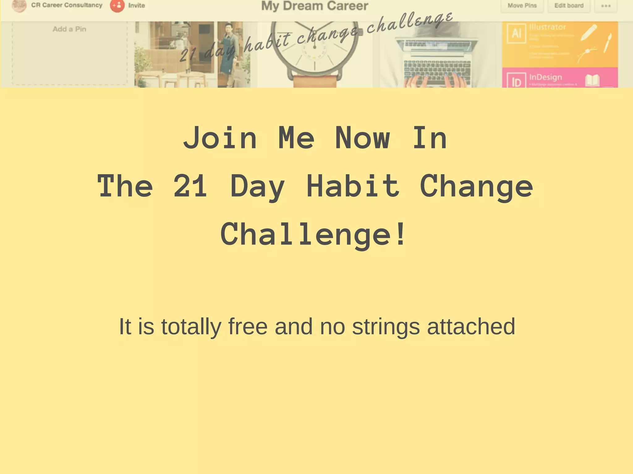 Join the 21 day habit change challenge! | PDF