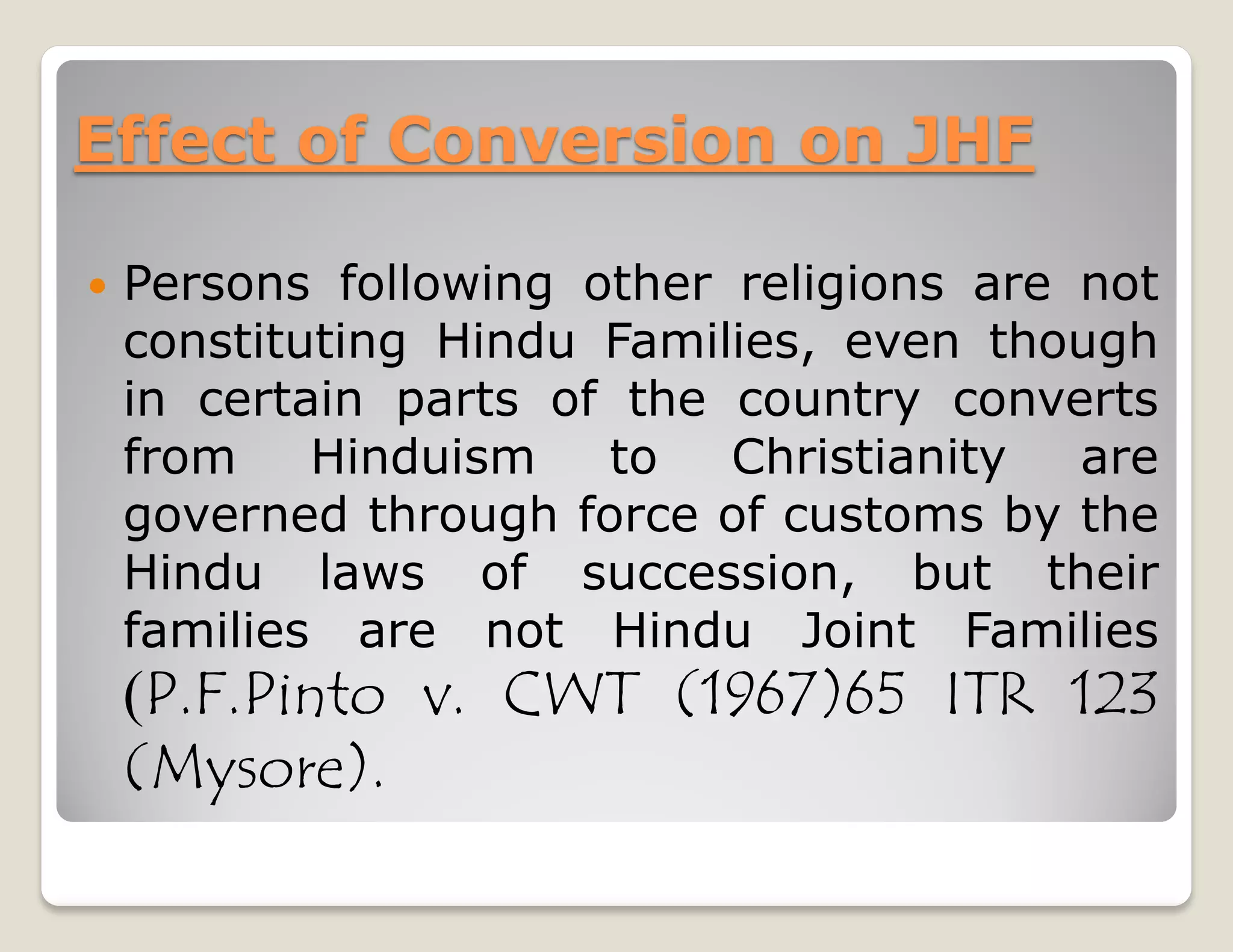 Joint hindu family | PDF
