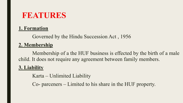 Joint hindu family business | PPTX Joint hindu family business | PPTX