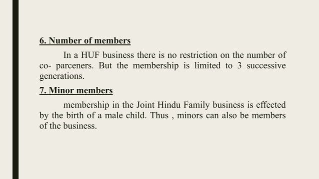 Joint hindu family business | PPTX Joint hindu family business | PPTX