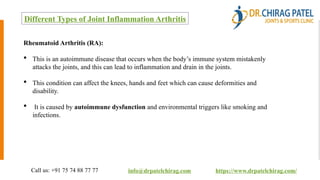 Joint Inflammation Arthritis Types and Treatment.pptx
