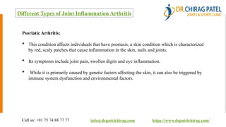 Joint Inflammation Arthritis Types and Treatment.pptx