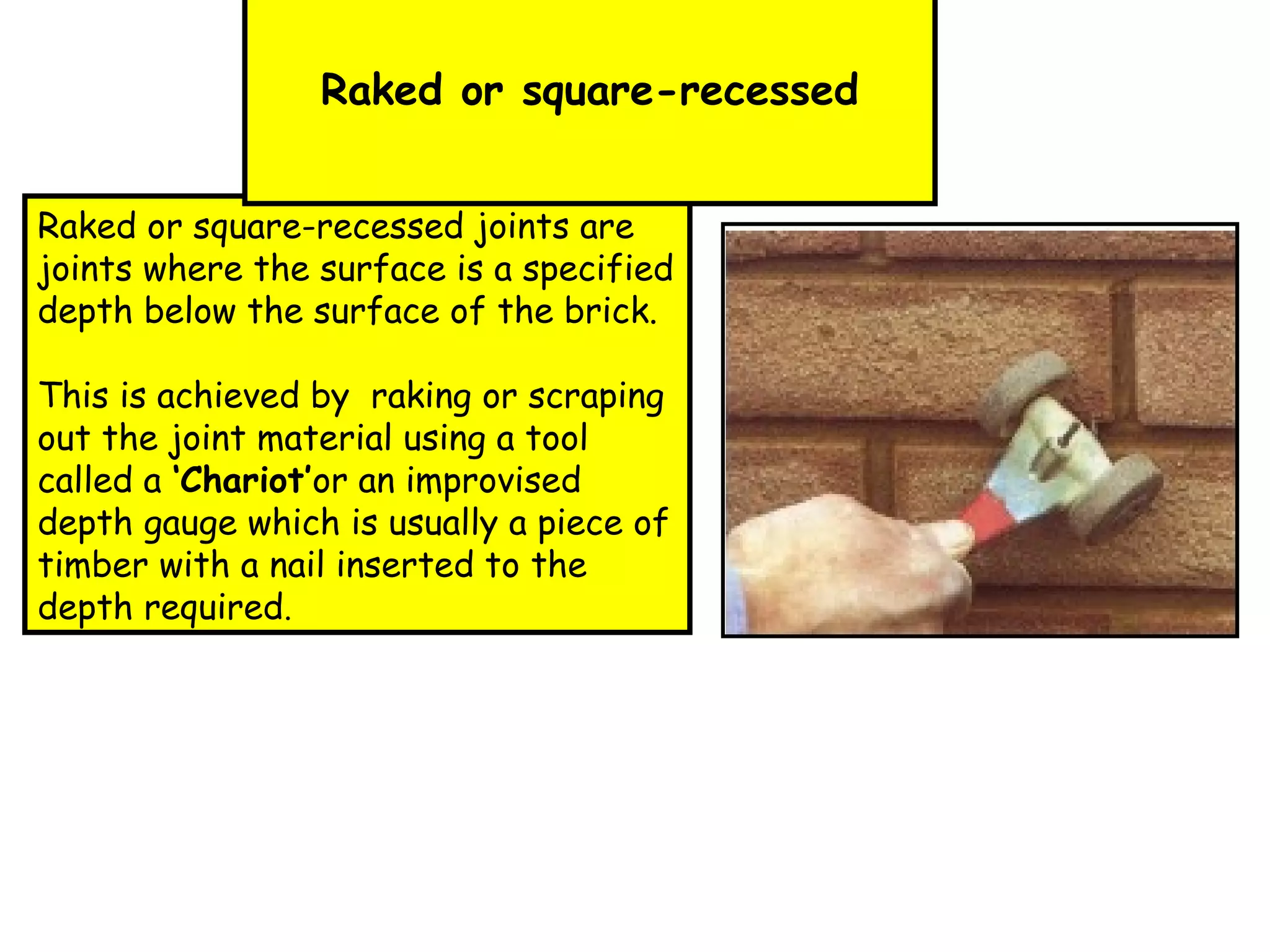 Jointing & Pointing Brick & Blockwork | PPT