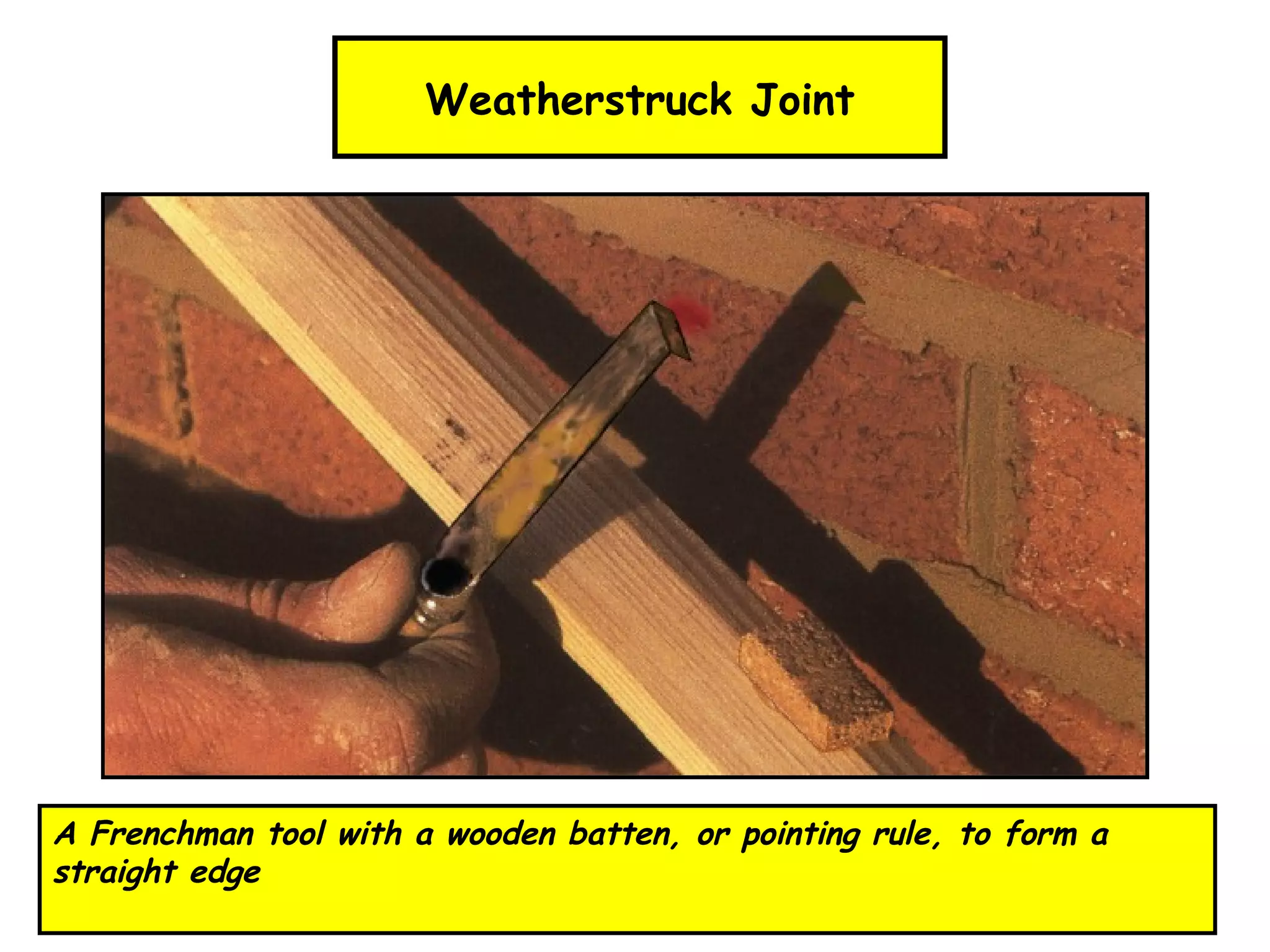 Jointing & Pointing Brick & Blockwork | PPT