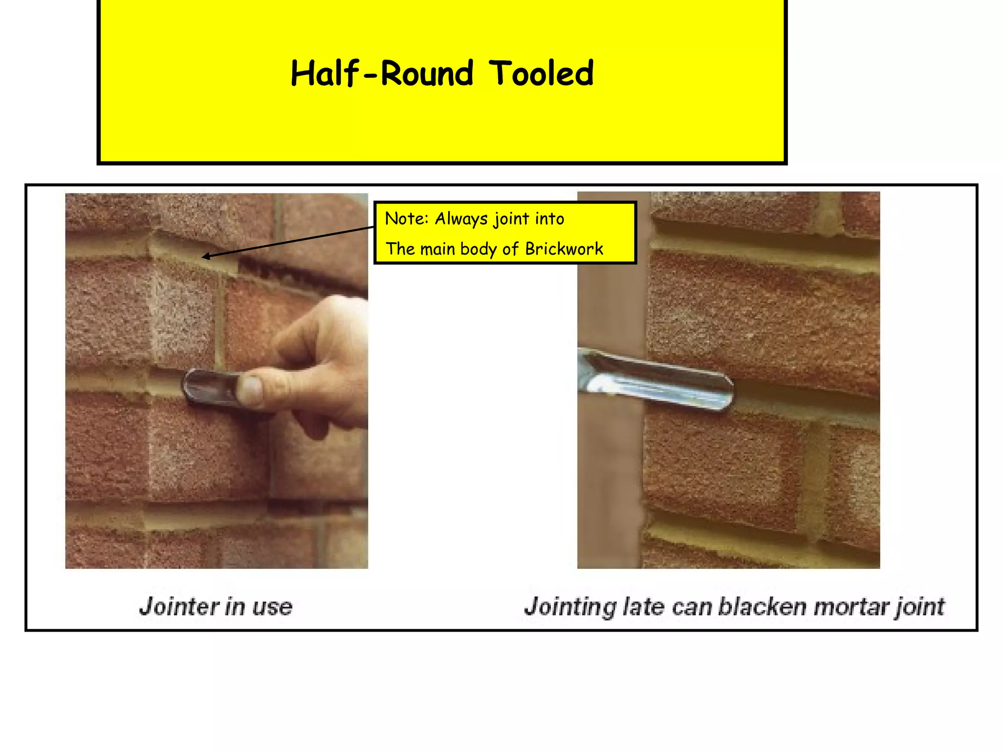 Jointing & Pointing Brick & Blockwork | PPT