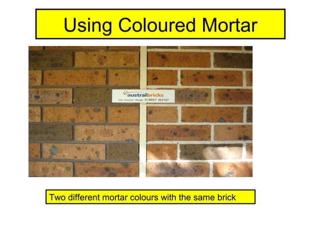 Jointing & Pointing Brick & Blockwork | PPT | Woodworking | Arts and Crafts