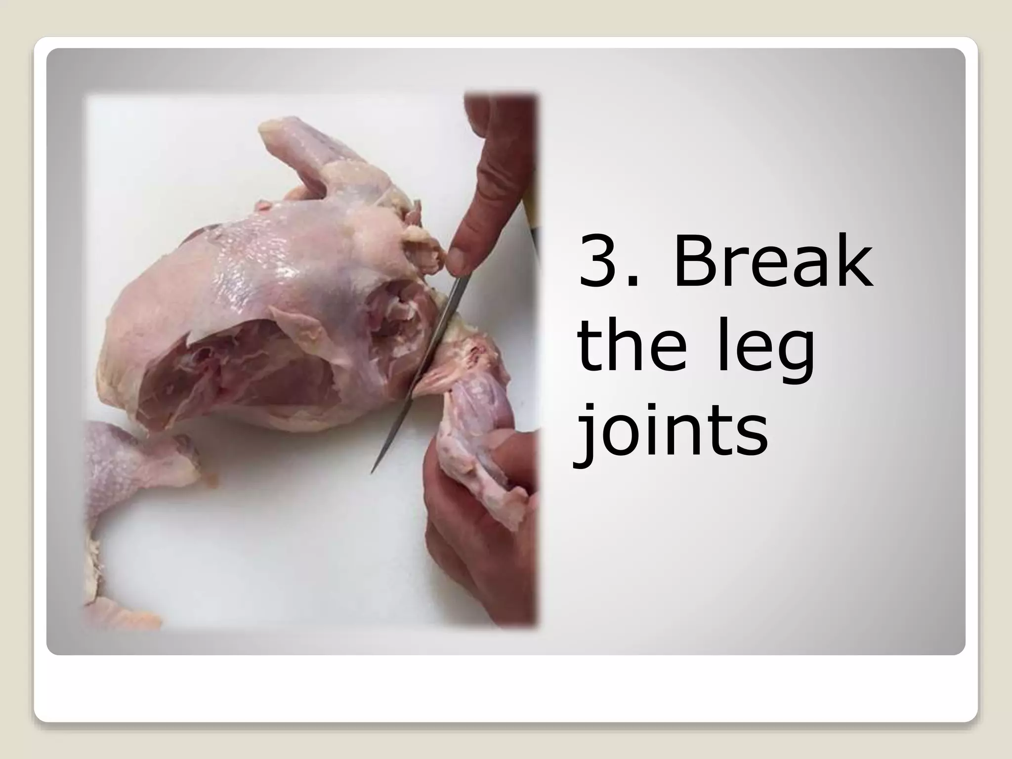 Jointing poultry | PPTX