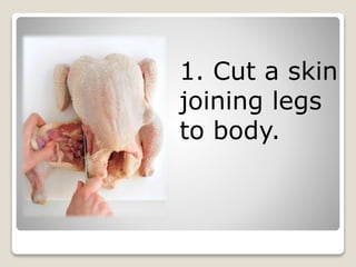 Jointing poultry | PPTX