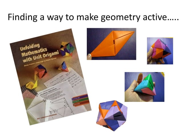 My Origami Journey- From Classroom Teacher to University Professor | PPT