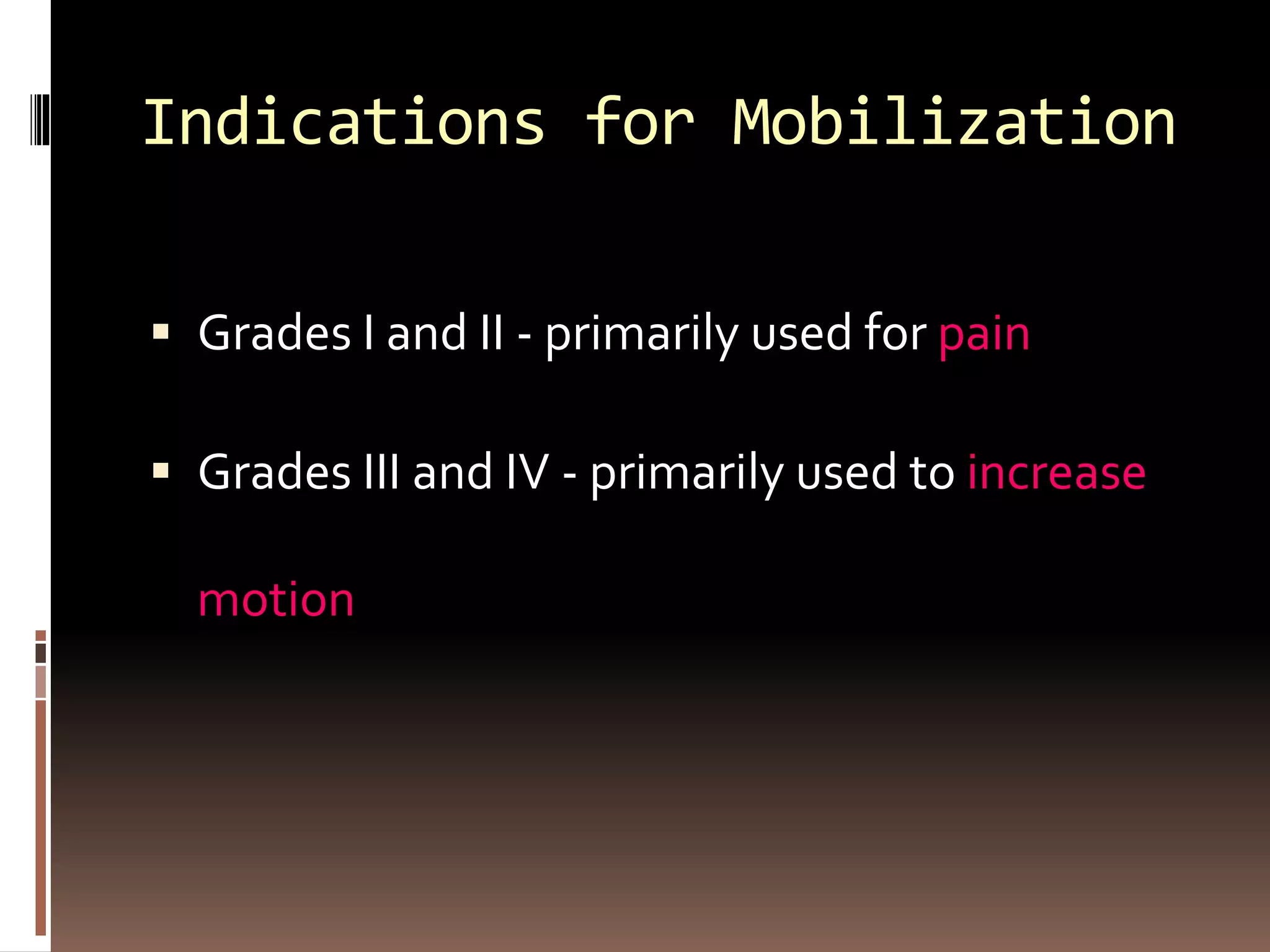 Joint mobilization | PPT