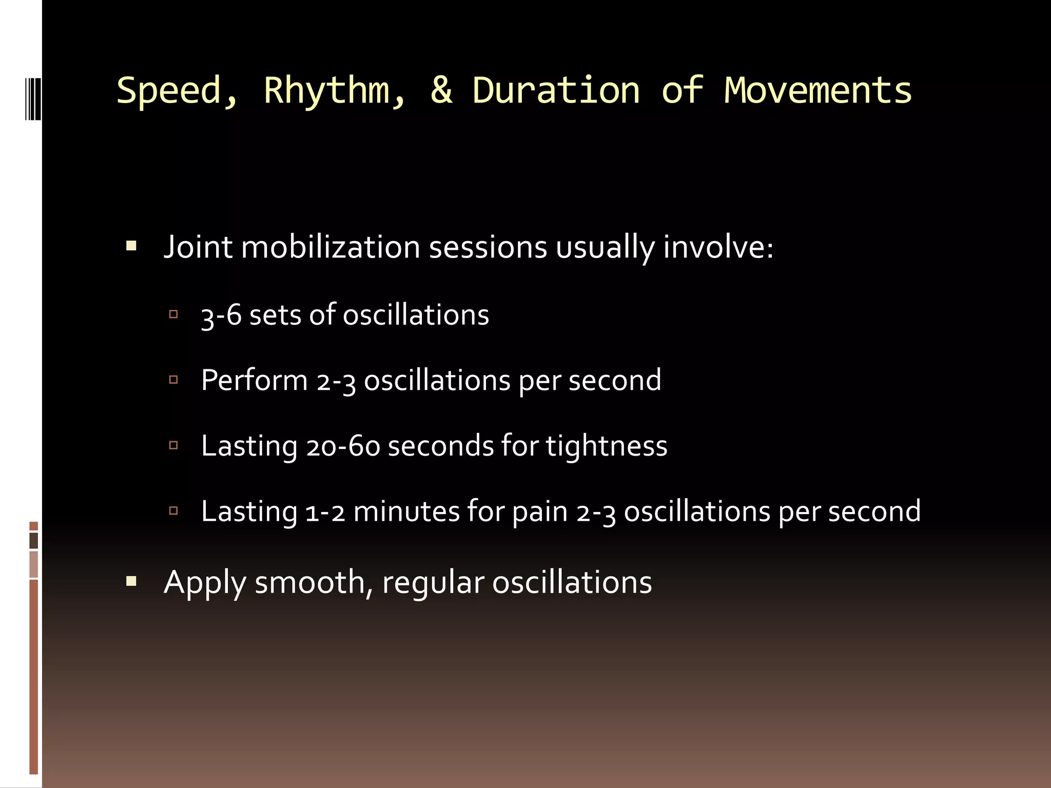 Joint mobilization | PPT