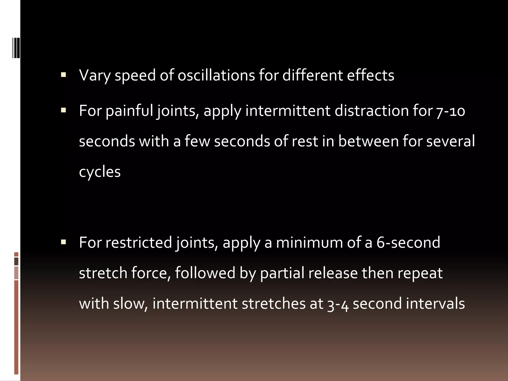 Joint mobilization | PPT